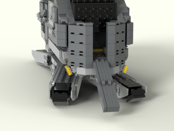 LEGO MOC Futuristic Armoured Generator Transport by Futurism_Lego ...