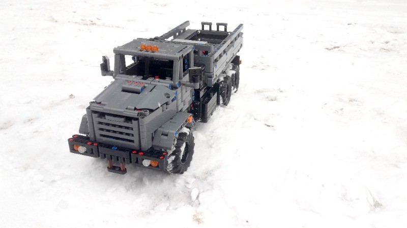 LEGO MOC RC KrAZ-6322 "Soldier" by Bortnick | Rebrickable - Build with LEGO