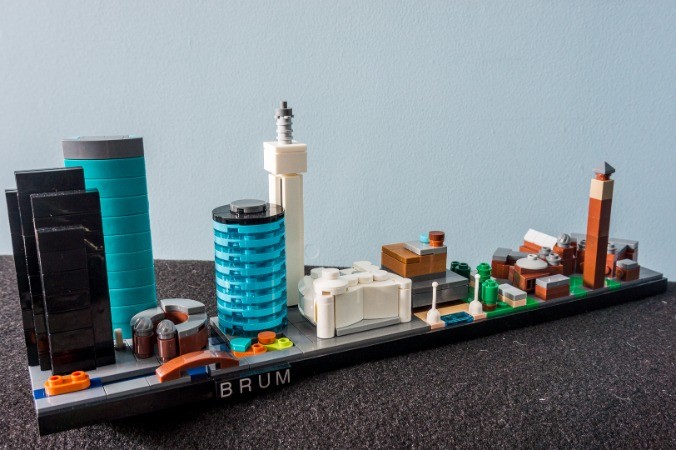 LEGO MOC Birmingham (UK) Skyline by JensR | Rebrickable - Build with LEGO