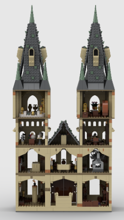 LEGO MOC Bell Tower by Polokot | Rebrickable - Build with LEGO