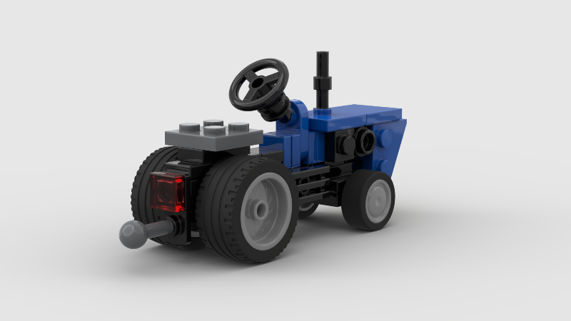 LEGO MOC Small Tractor [ FREE ] by BT_studios | Rebrickable - Build ...