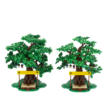 LEGO MOC The Shire - Lusher Trees by rebelnili | Rebrickable - Build ...