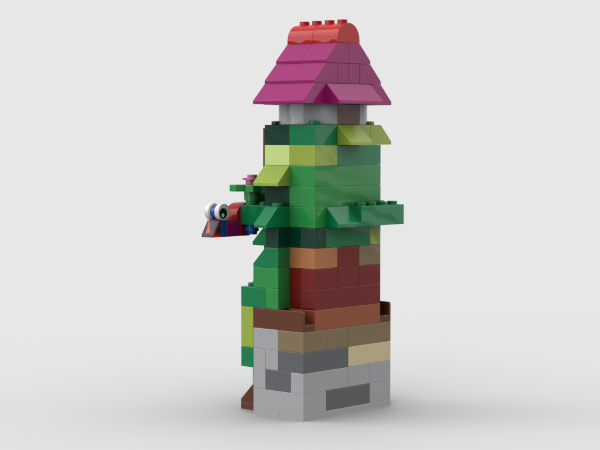 LEGO MOC 10698 - Rapunzel's Tower by ChiLegGodt | Rebrickable - Build ...