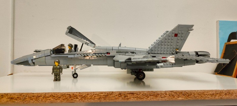 LEGO MOC F-18A/C-B/D scale 1:35 by Czifi | Rebrickable - Build with LEGO
