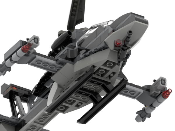 LEGO MOC Battle Helicopter MOC by BlueB | Rebrickable - Build with LEGO