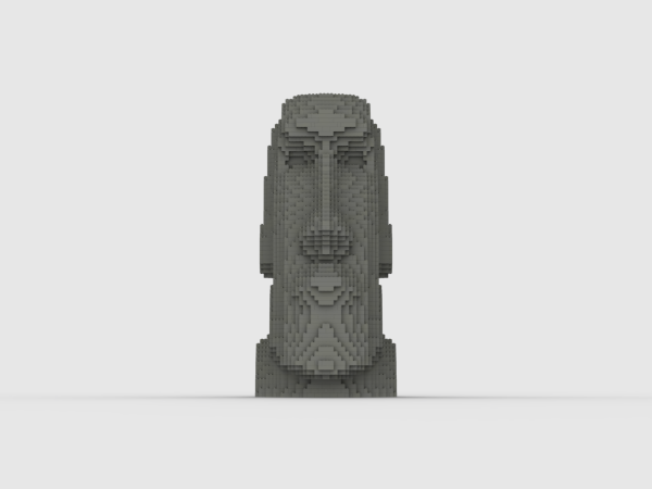 LEGO MOC-152193 Moai 66CM Easter Island Statue by dtcdtcdtcbricks ...