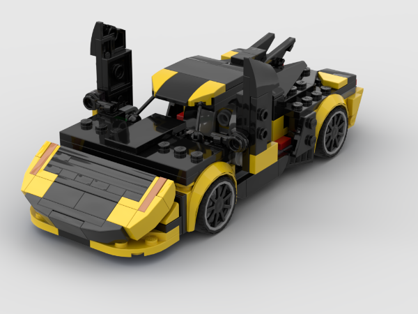 LEGO MOC Koenigsegg Jesko Absolut - Mod 76924 by Z-Brix | Rebrickable ...