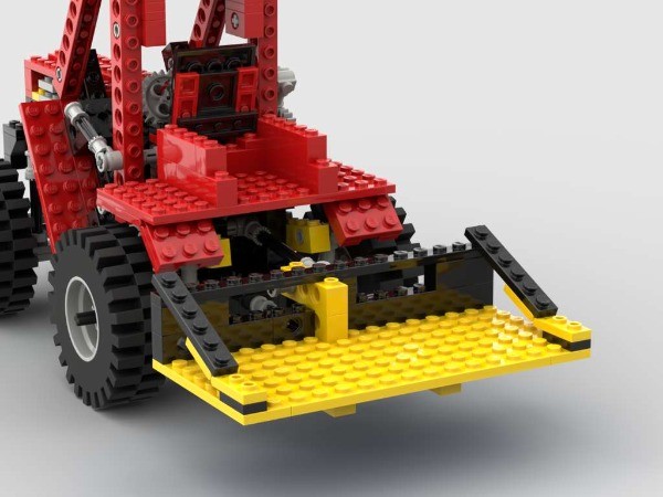 LEGO MOC 8848 Tractor with attachments by e.hof16 | Rebrickable - Build ...