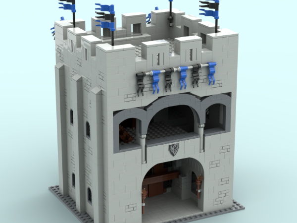LEGO MOC Castle gatehouse by Castle_Builder | Rebrickable - Build with LEGO