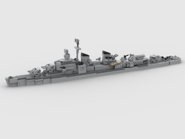 LEGO MOC both USS laffey 1944 and 1950s layout by Brick_naval ...