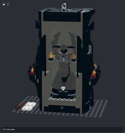 LEGO MOC Morgoth's statue (10333 Barad-dur extention) by AlexEscapist ...