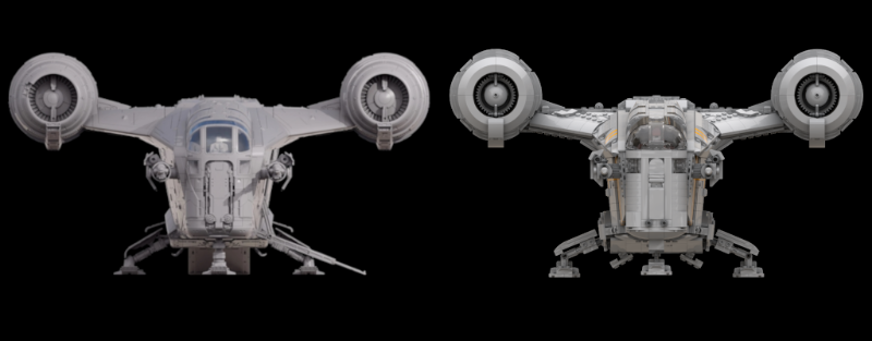 LEGO MOC The Razor Crest Ultimate Minifig Scale by danielwilliam ...