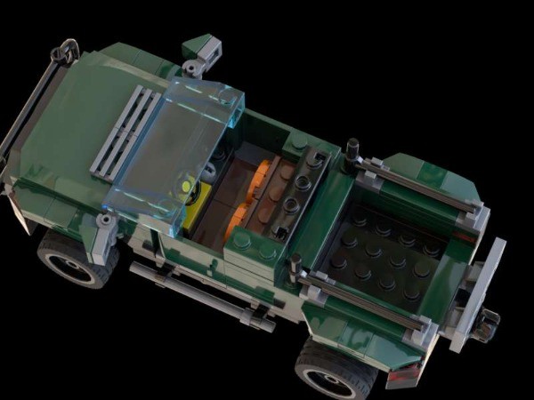 LEGO MOC Forest Pick-up ranger model by The_Forester | Rebrickable ...