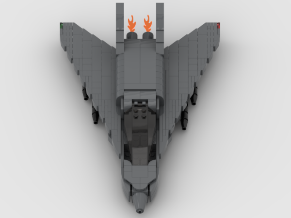 LEGO MOC Fighter plane / military plane / minifig scale plane by Feviur ...