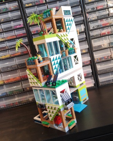 LEGO MOC City Apartment expansion moc by TheMarioBrick | Rebrickable ...
