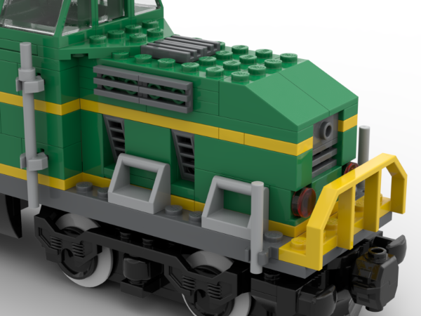 LEGO MOC-187261 60198 Locomotive Alternative Build by ALbrix ...