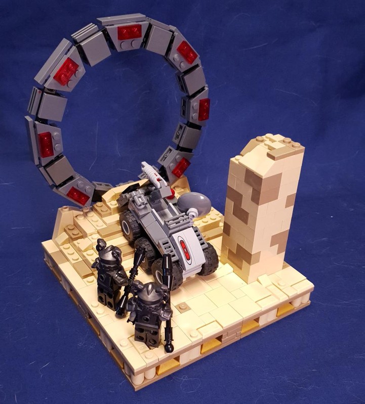 MOC Review - Stargate Bookends by Yatkuu | Rebrickable - Build with LEGO