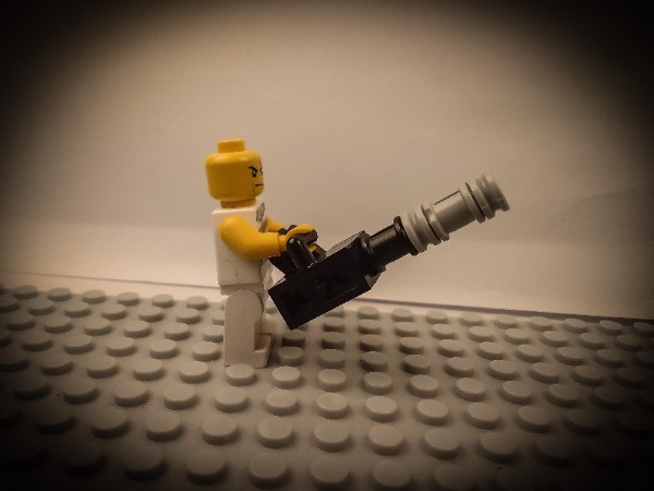 LEGO MOC Custom Minifig-Scale Chaingun by SharkieMalarkie | Rebrickable ...