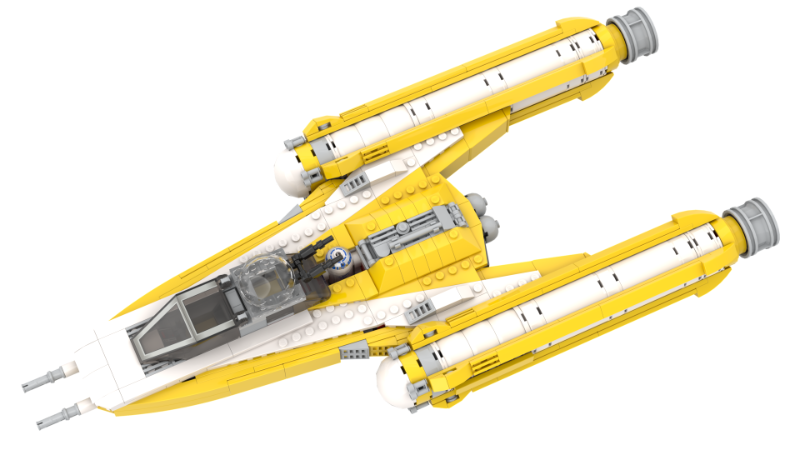 LEGO MOC Republic BTL-B Y Wing Starfighter by LeslieLee | Rebrickable ...