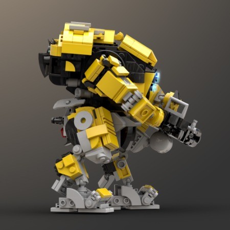 LEGO MOC LEGION PRIME-TITANFALL2 by choi_dambaek | Rebrickable - Build ...