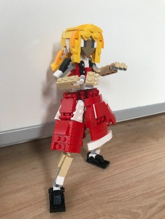 LEGO MOC Marisa Kirisame from Touhou by Vahmi | Rebrickable - Build ...