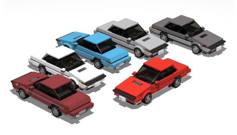 LEGO MOC-163266 Subaru XT by hollow_stud | Rebrickable - Build with LEGO