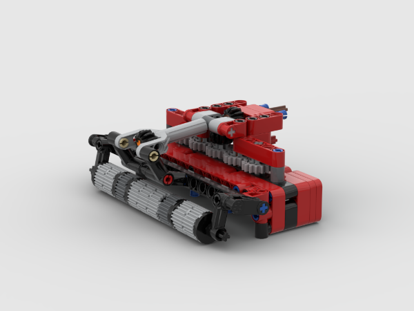 LEGO MOC Rotary Harrow with Adjustable Roller for Single-Axle Tractor ...