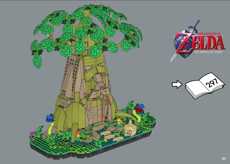Review: 77092-1 - Great Deku Tree 2-in-1 | Rebrickable - Build with LEGO