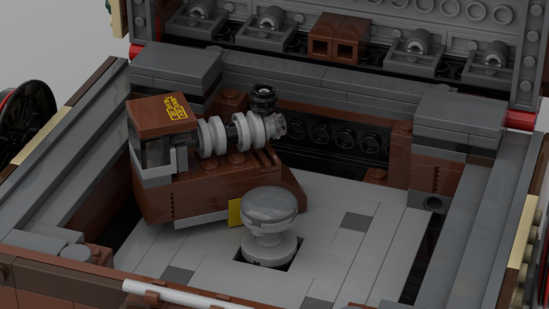 LEGO MOC The train box by Niouls | Rebrickable - Build with LEGO