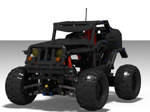 LEGO MOC-162752 Jeep Race Buggy by technic.norm.brick | Rebrickable ...