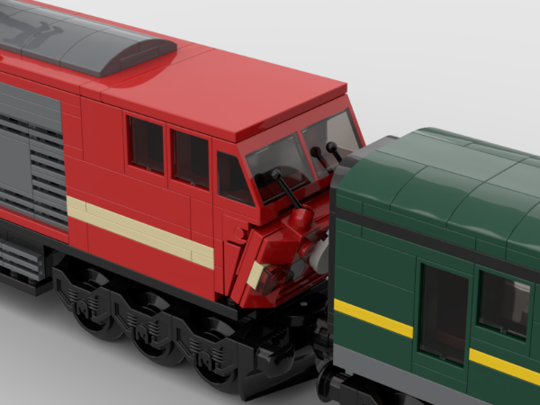 LEGO MOC Coach-haul style Express Train by Aspirin_Aspriin ...