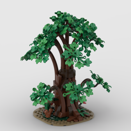 LEGO MOC Tree by Fantasts | Rebrickable - Build with LEGO
