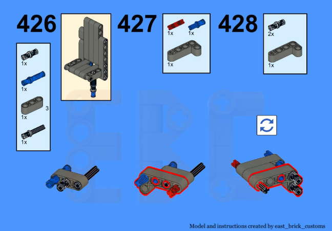 LEGO MOC-205331 Oshkosh M1070 by east_brick_customs | Rebrickable ...