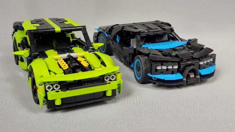 LEGO MOC Dodge Challenger - 42161 Alternate by C3technic | Rebrickable ...