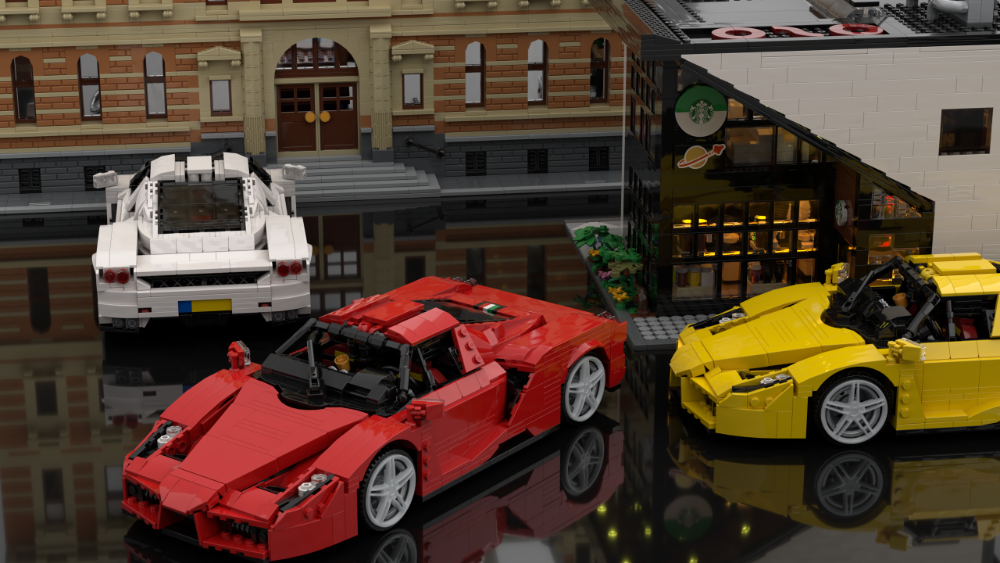 LEGO MOC-245426 F errari Enzo by Arisa | Rebrickable - Build with LEGO