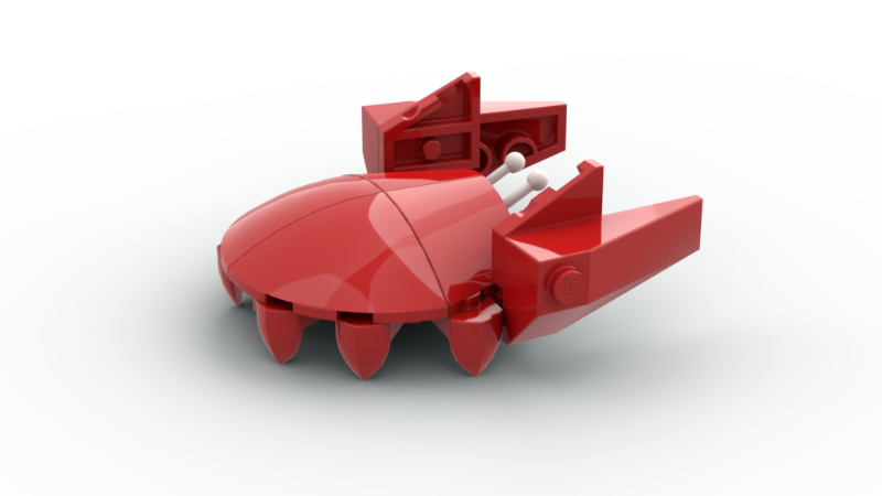 LEGO MOC Crab by OwlClicker | Rebrickable - Build with LEGO