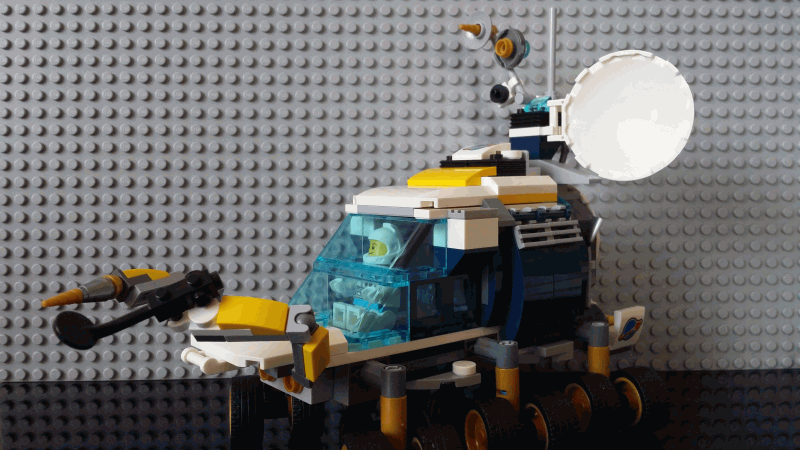 LEGO MOC Space Rover SR-348.1 "Finder" by A.Fool | Rebrickable - Build ...