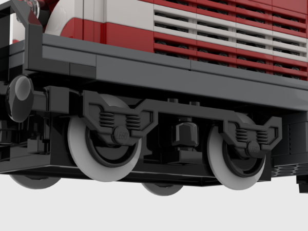 LEGO MOC-175600 [9V]Diesel hauler locomotive by ASPRIIN | Rebrickable ...