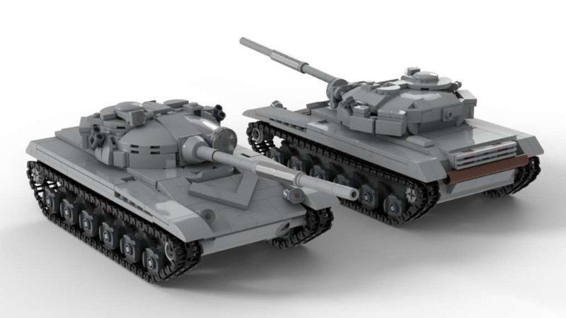 LEGO MOC-198650 T-64A Main Battle Tank by Cola2012 | Rebrickable ...