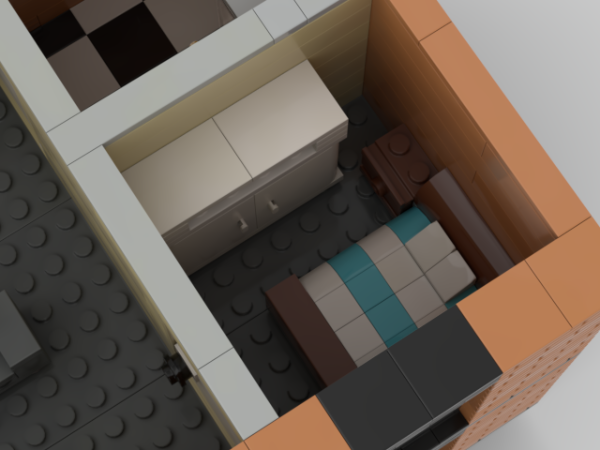 LEGO MOC-186653 Renovated New York apartments - Modular by S-Brick ...