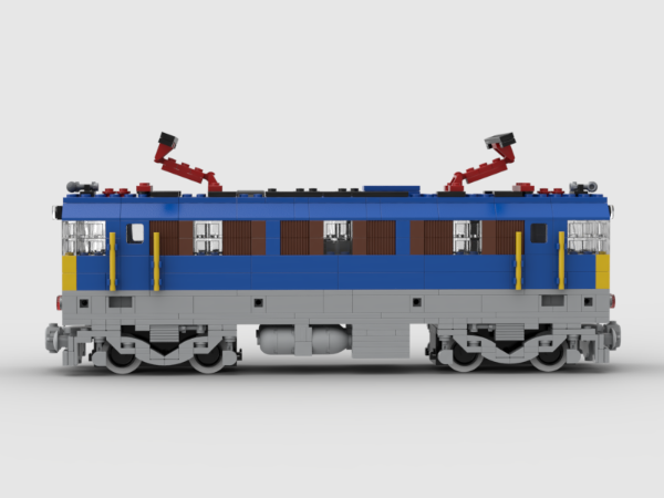 LEGO MOC MÁV 43 locomotive (electric) by Jerrycica1 | Rebrickable ...