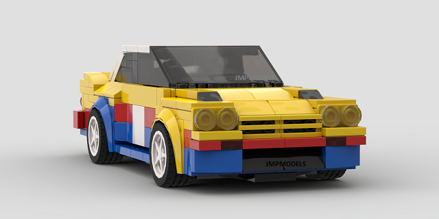 LEGO MOC Opel Manta B 400 Rally (Group B) RHD by JMPmodels ...