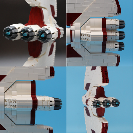 LEGO MOC T-6 Shuttle by TheBrickCollective | Rebrickable - Build with LEGO