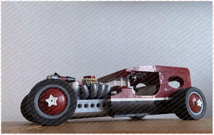 LEGO MOC-176646 Rat Rod "The shooting Star" by Mae Bricks | Rebrickable ...