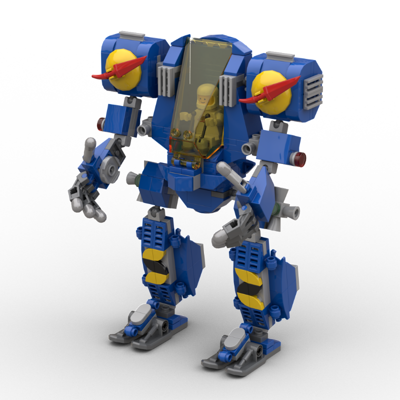 LEGO MOC Classic Space Mech by Benjocaron | Rebrickable - Build with LEGO