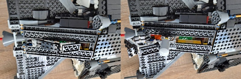 LEGO MOC Space Freighter v0.9 by RobertTheBuilder | Rebrickable - Build ...