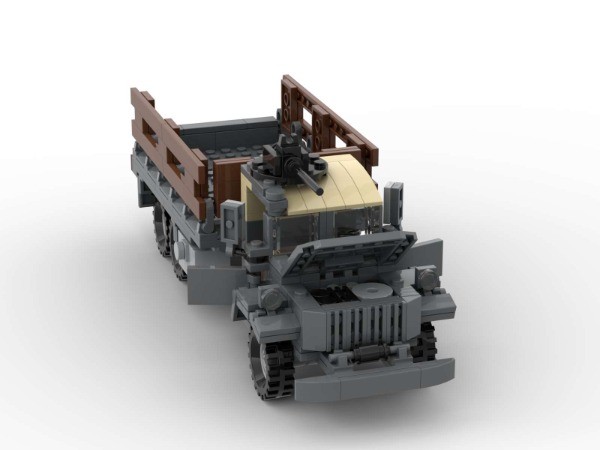 LEGO MOC WW2 CCKW 353 American Truck by Aliciayf1109 | Rebrickable ...