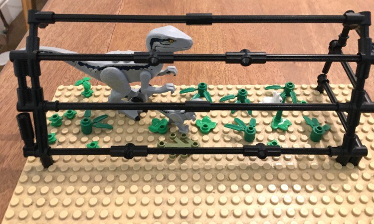 LEGO MOC-183824 Jurassic World Raptor Paddock by Daddy_Z | Rebrickable ...