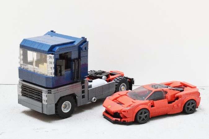 LEGO MOC TRUCK (3201) inspired by Renault Magnum by TOMOELL_bricks ...