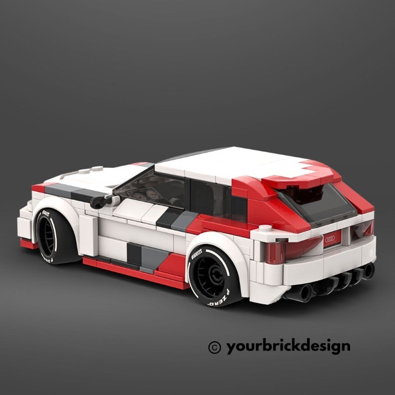 LEGO MOC Audi RS6 GT by yourbrickdesign | Rebrickable - Build with LEGO